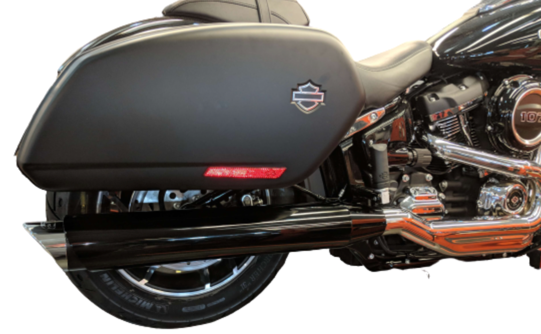 TAB PERFORMANCE FITS HARLEY DAVIDSON SOFTAIL CHROME TIP COMPATIBLE ...