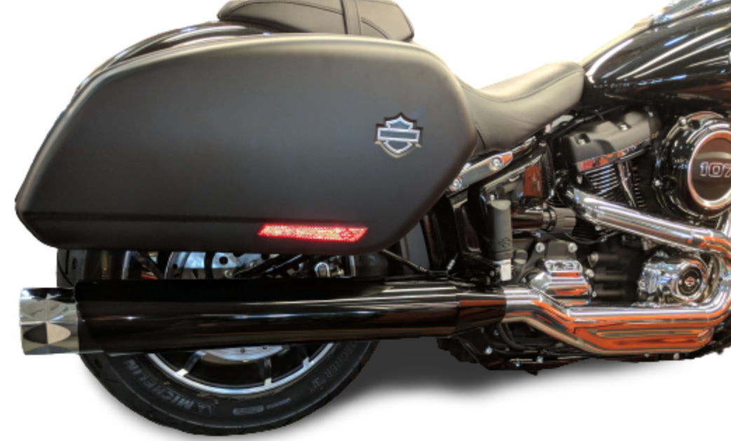 TAB PERFORMANCE FITS HARLEY DAVIDSON SOFTAIL CHROME TIP COMPATIBLE ...