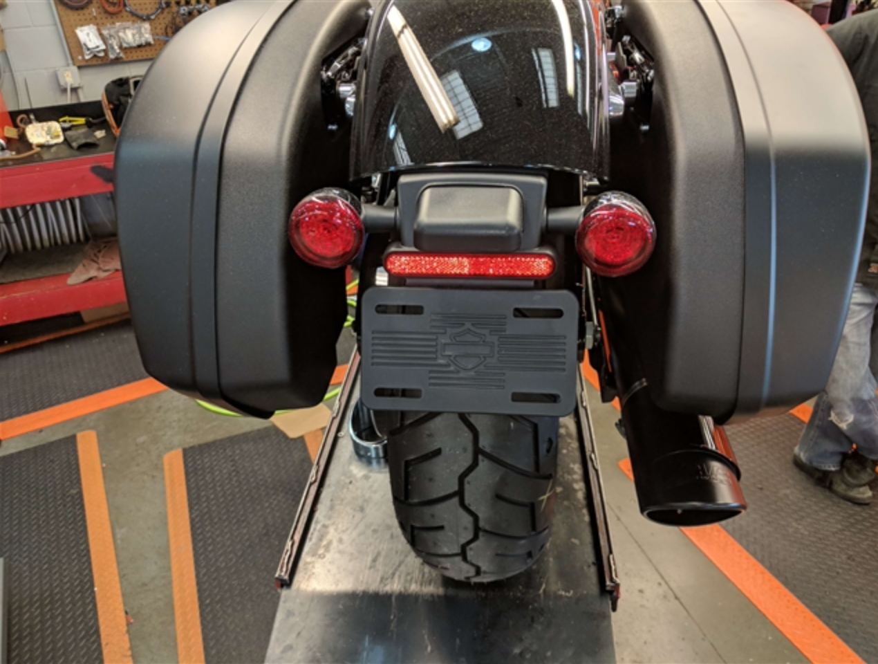 TAB PERFORMANCE FITS HARLEY DAVIDSON SOFTAIL BLACK TIP COMPATIBLE SPORT ...