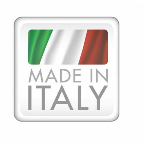 ITALIAN FLAG STICKERS FLAGS ITALIA STYLIZED SET OF 2 8" x 4" MADE IN ITALY