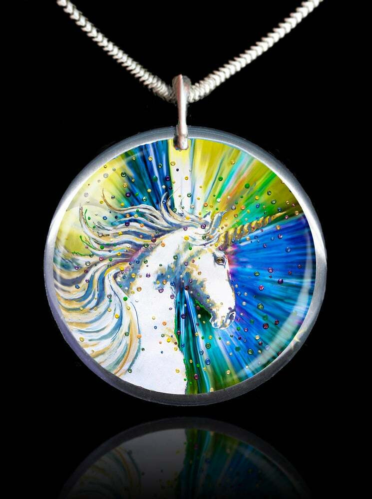 Energy Pendants | Spirit Eagle Energy Pendant | Energy Artist Julia