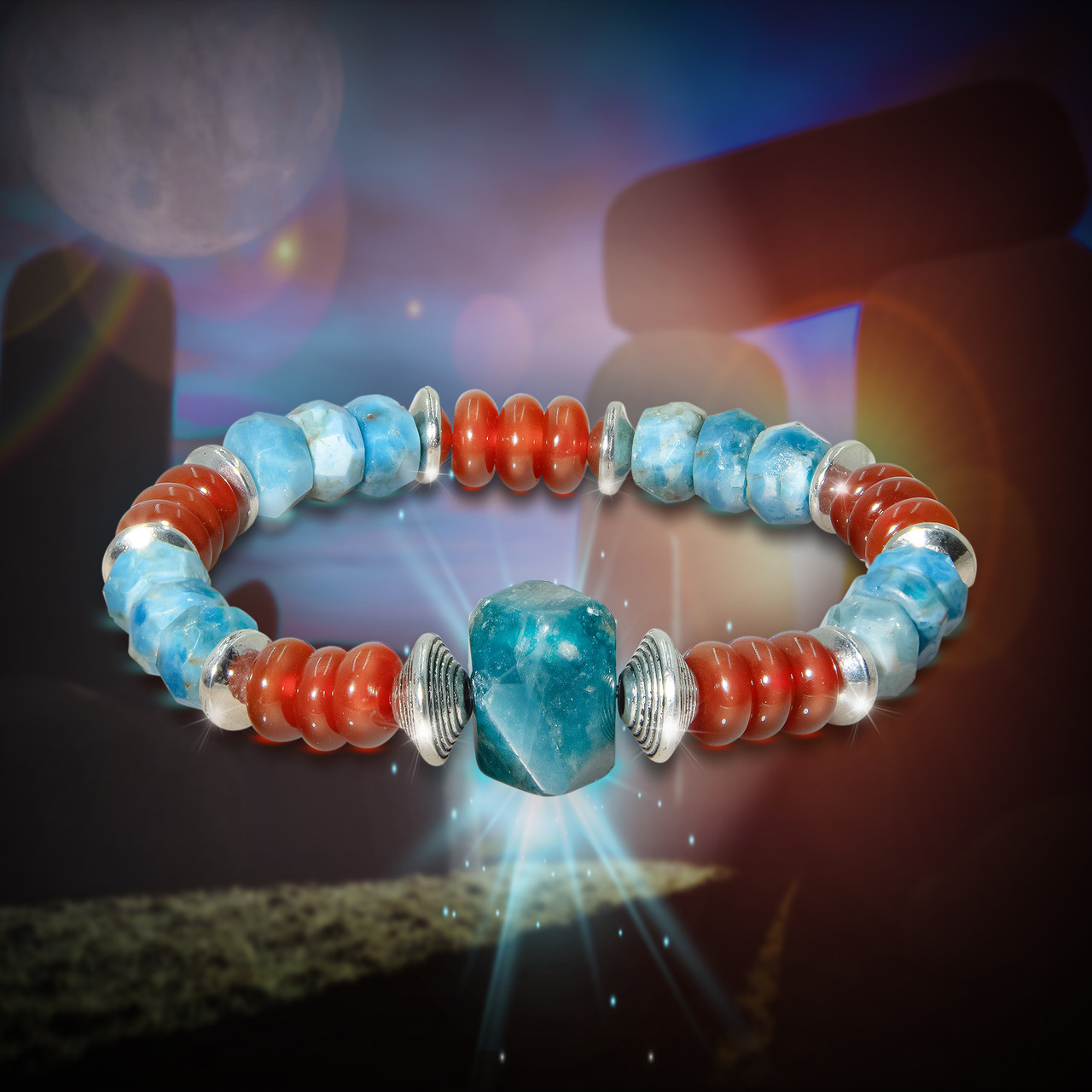 Peach Moonstone Talent Enhancer Bracelet