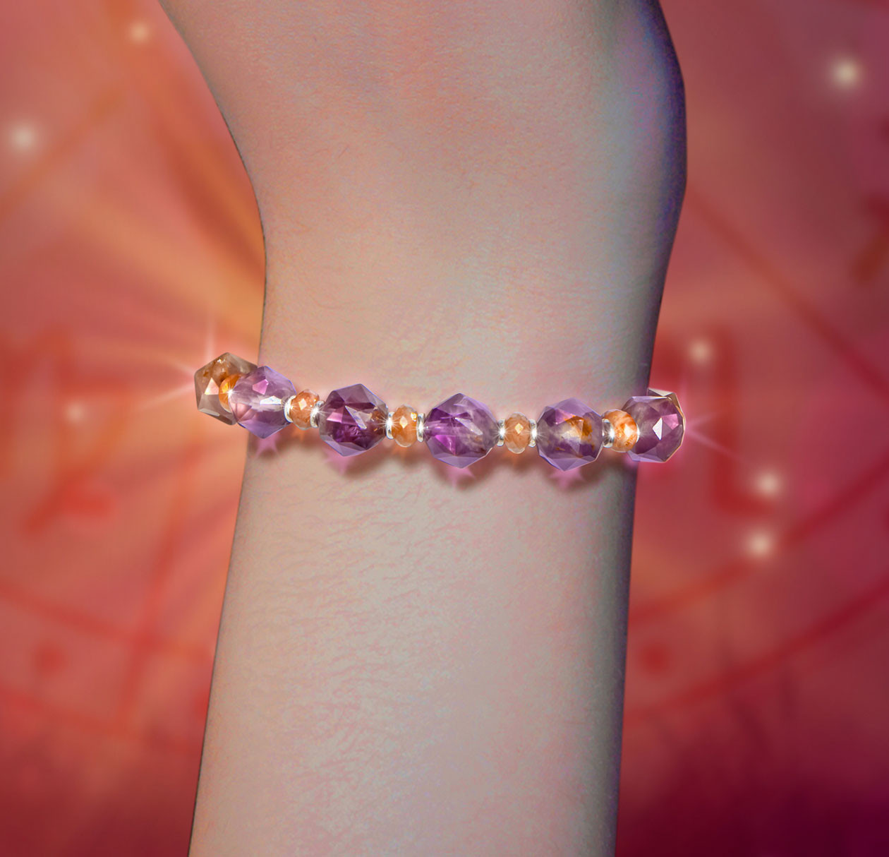 Super 7 Crystal Bracelet