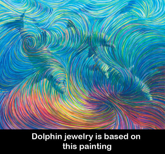 Dolphin Healing Energy Pendant