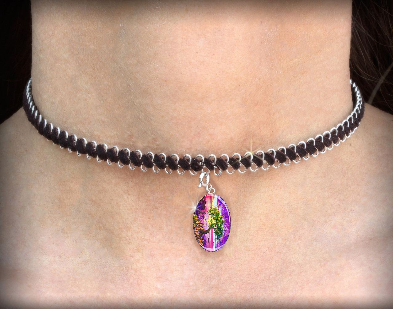 Forgiveness Tree Charm Necklace