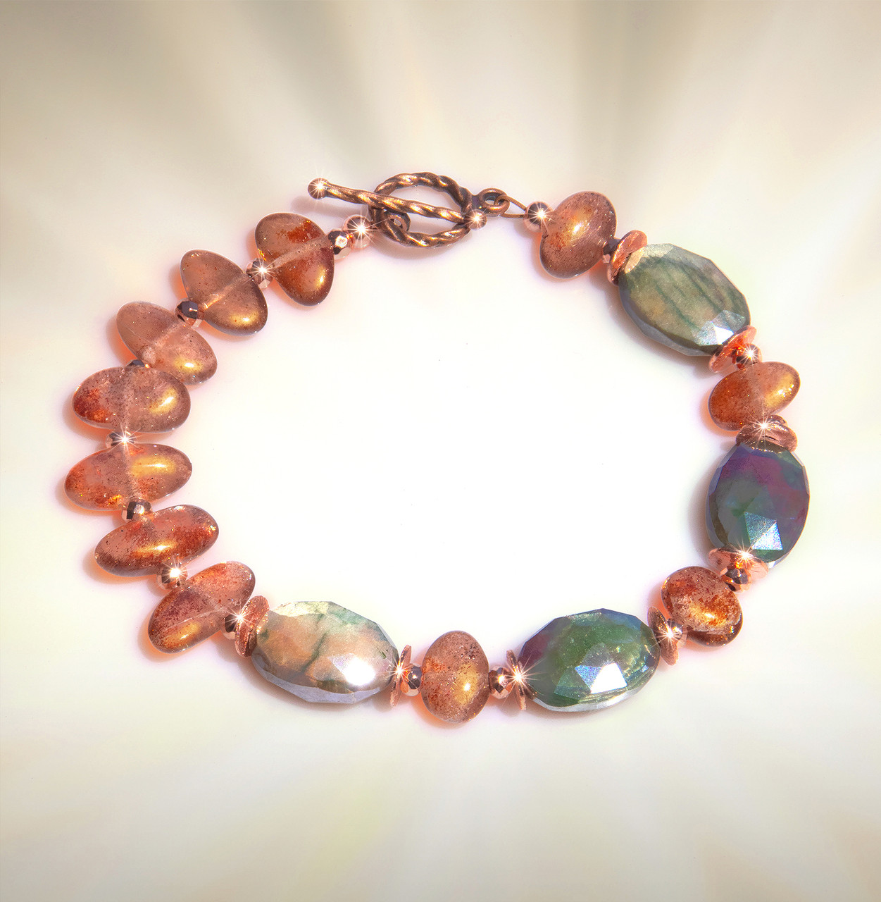 Sunstone And Moonstone Magical Powers Bracelet