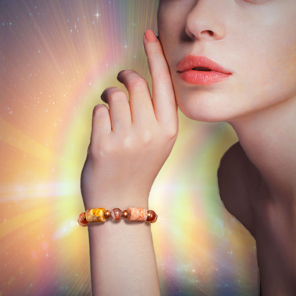 The Aura Shield Spiritual Protection Bracelet