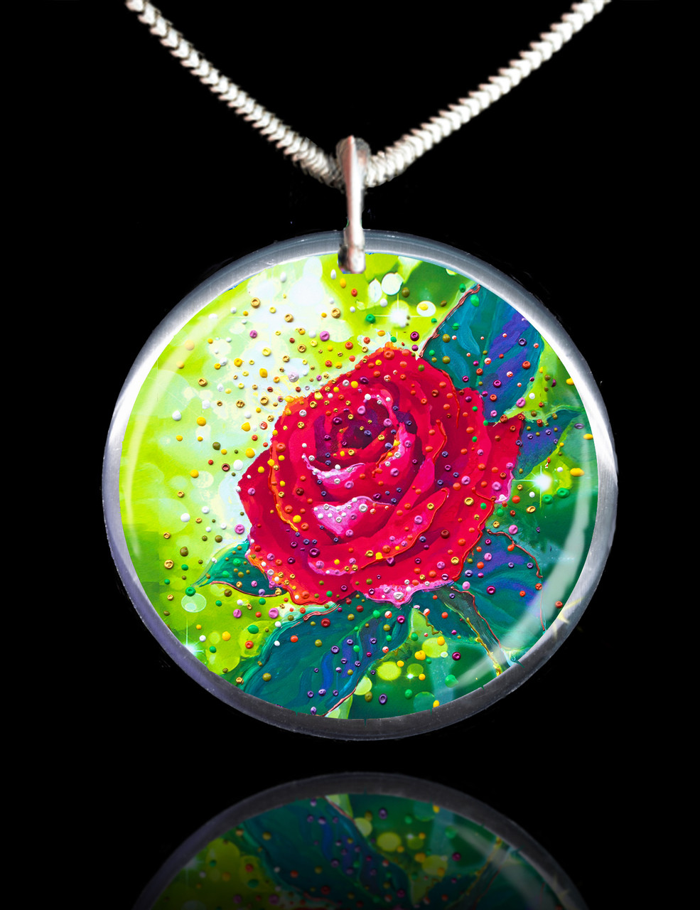 The Sacred Rose Energy Pendant