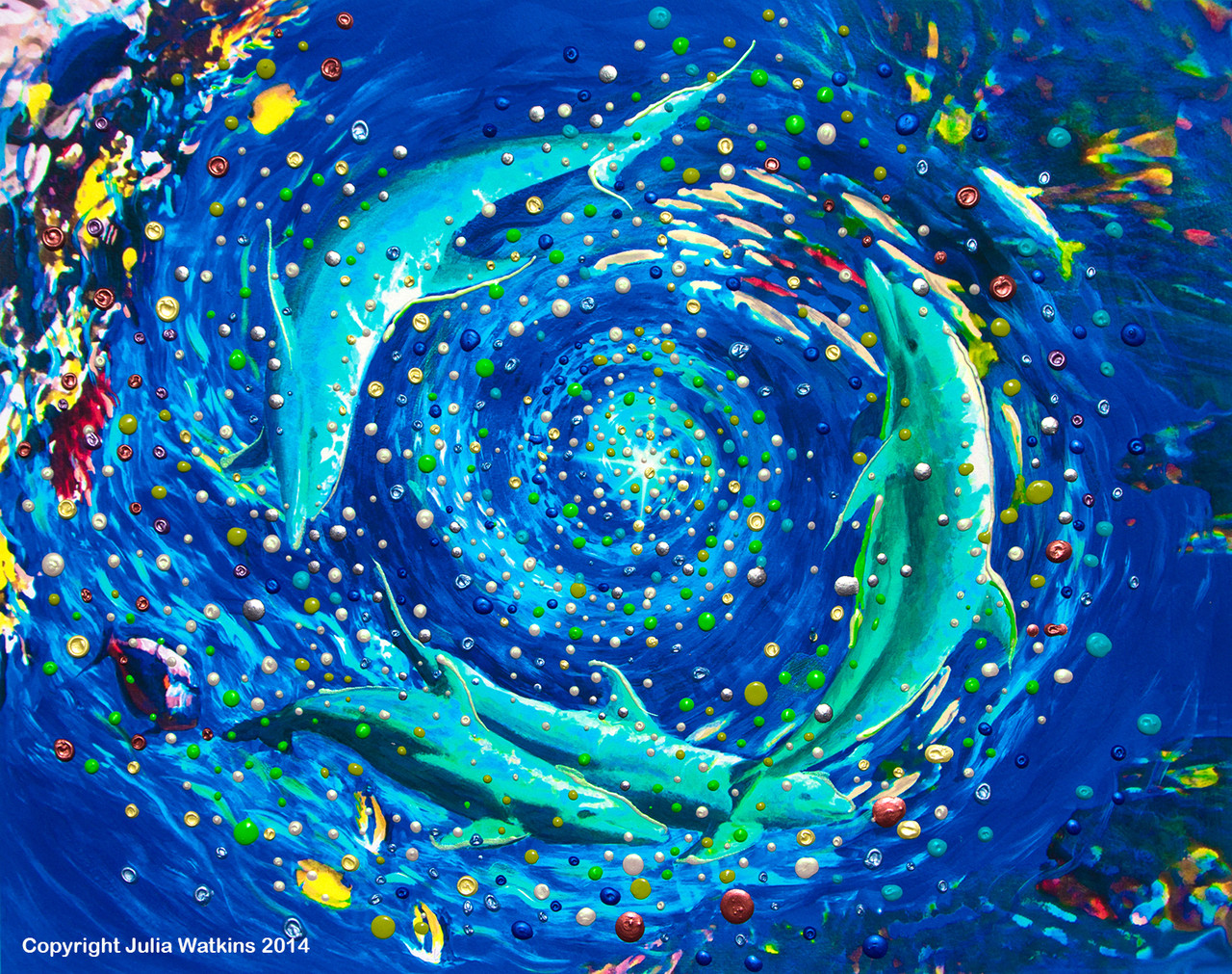 Dolphin Vortex - The Healing World