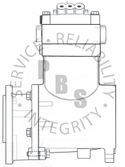 Cummins/Holset Compressor - 3558047X/SS338