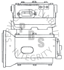 Midland/Haldex Compressor - KN13070X/El1300