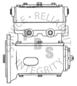 Midland/Haldex Compressor - KN13220X/EL1300