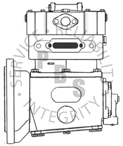 Midland/Haldex Compressor - KN13021X/EL1300