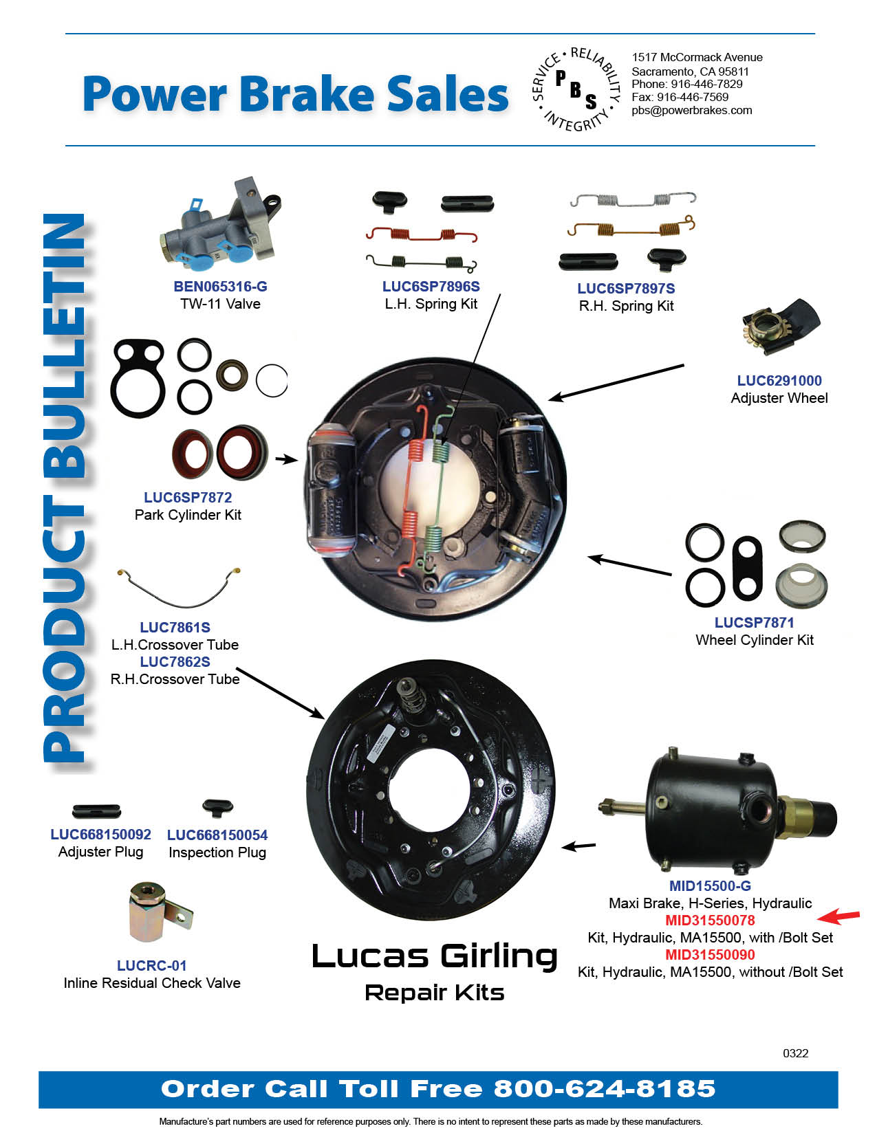 Bulletins - Power Brake Sales