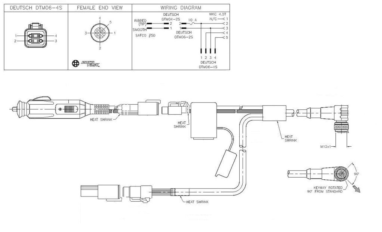 Vantage Northeast | Trimble | Precision Ag | EZ-Guide 500 PWR Cable