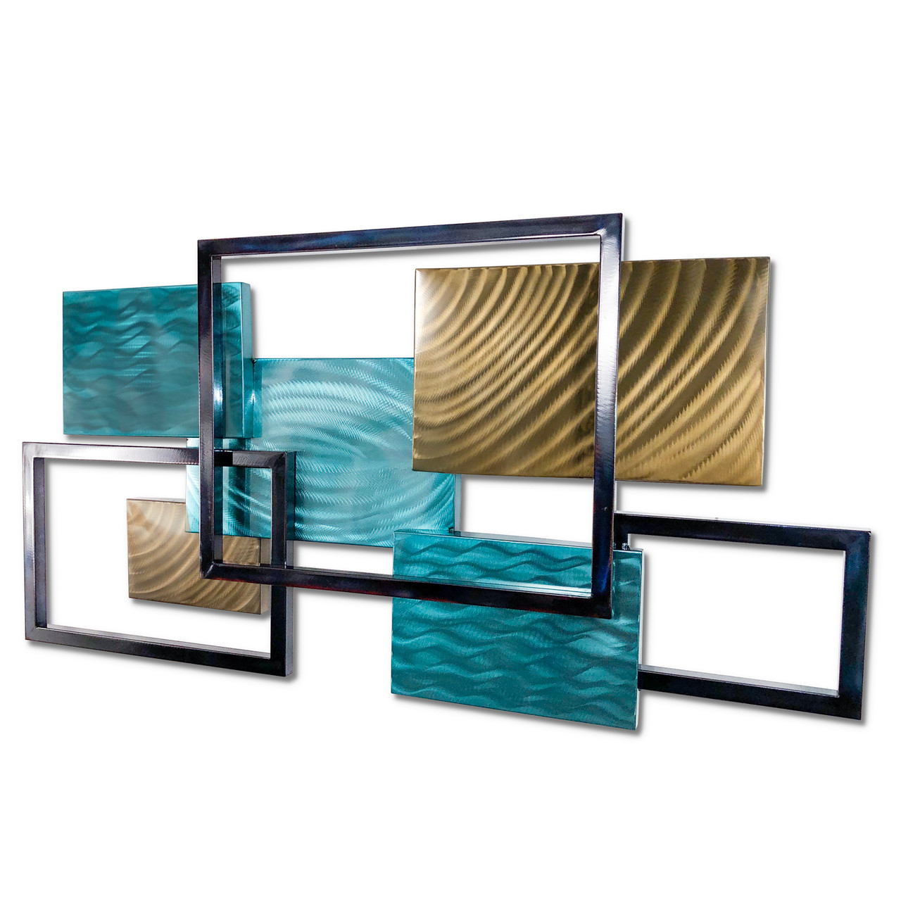 Framed Array I Metal Wall Sculpture MM622