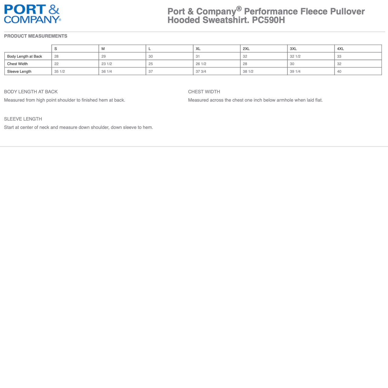 **NEW**Gem Prep Port & Company Performance Fleece Pullover Hoodie with ...