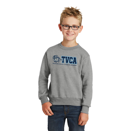 TVCA A+ Fleece Crewneck with New TVCA Spirit Logo - Educational ...