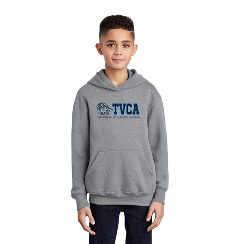TVCA Port & Company Core Fleece Hoodie with New TVCA Spirit Logo ...