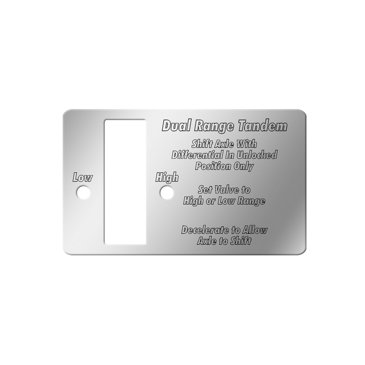 68625 Dual Range Tandem Control Switch - Grand General Accessories LLC