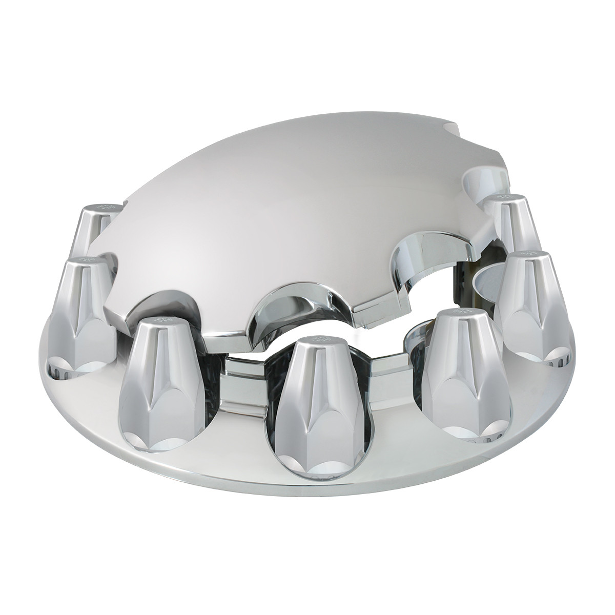 40180 Chrome Plastic Front Axle Cover Set with Locking Tabs - Grand ...