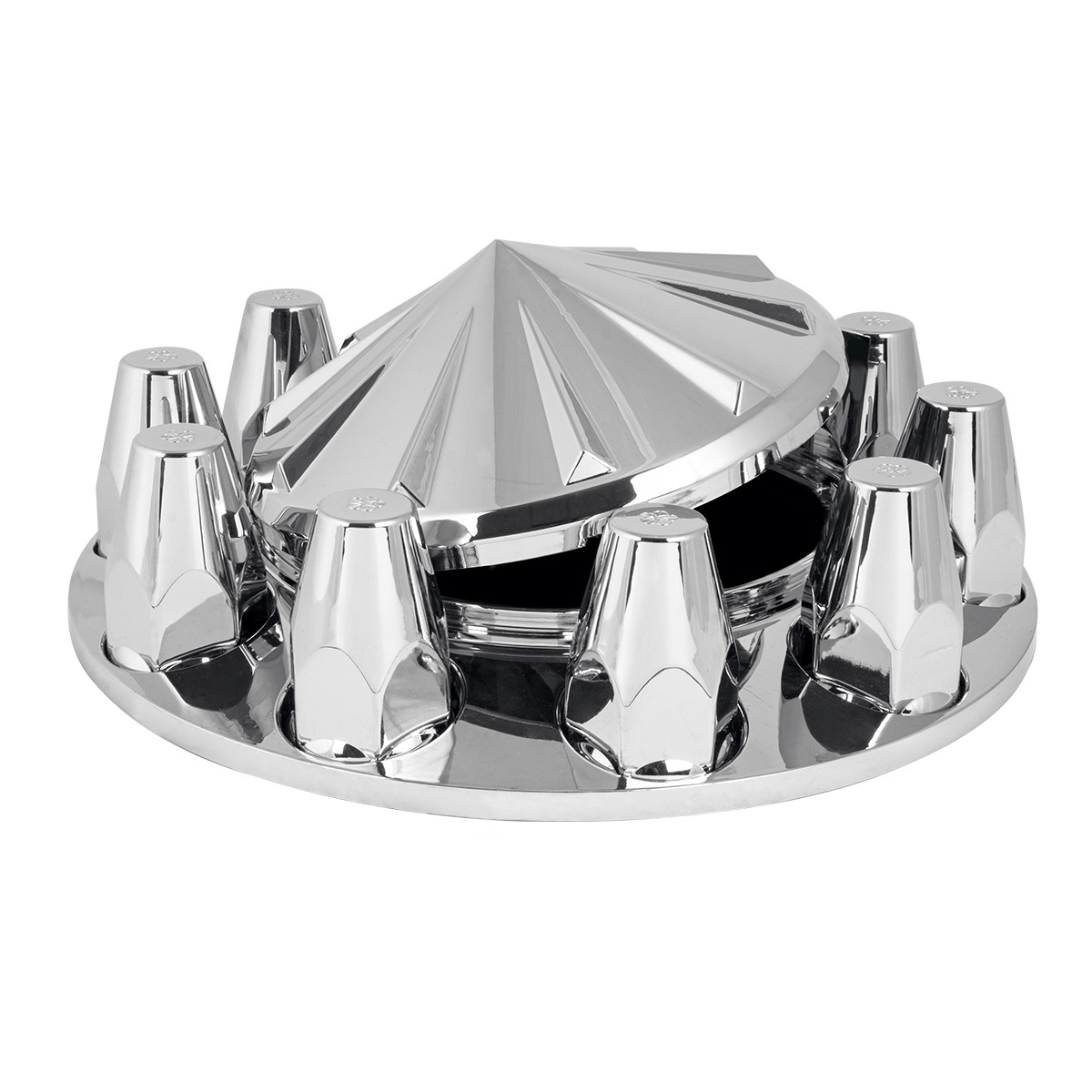 40204 Chrome Plastic ABS Front Axle Cover Set - Grand General ...