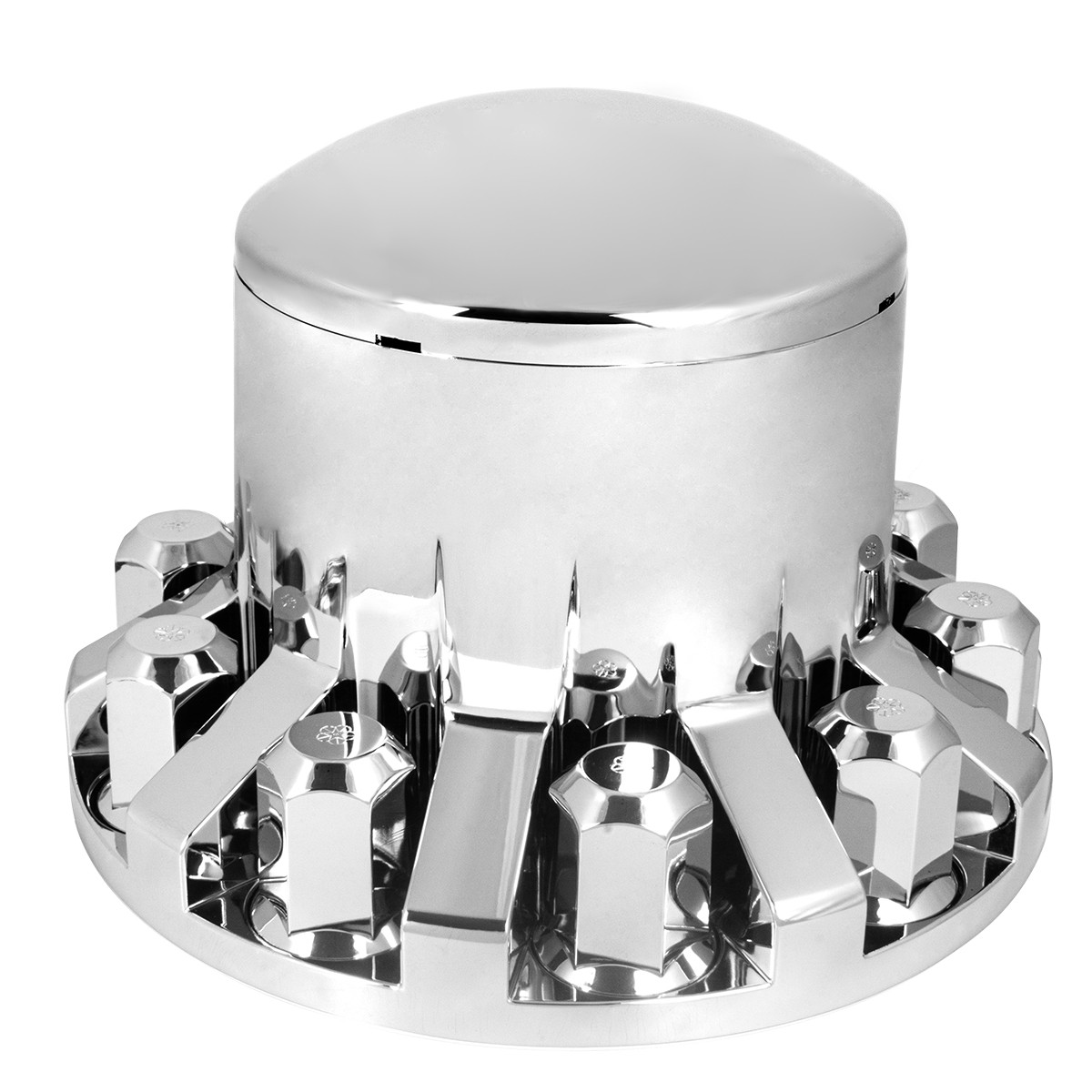 40261 Chrome Plastic Rear Axle Cover Sets with Locking Tabs - Grand ...