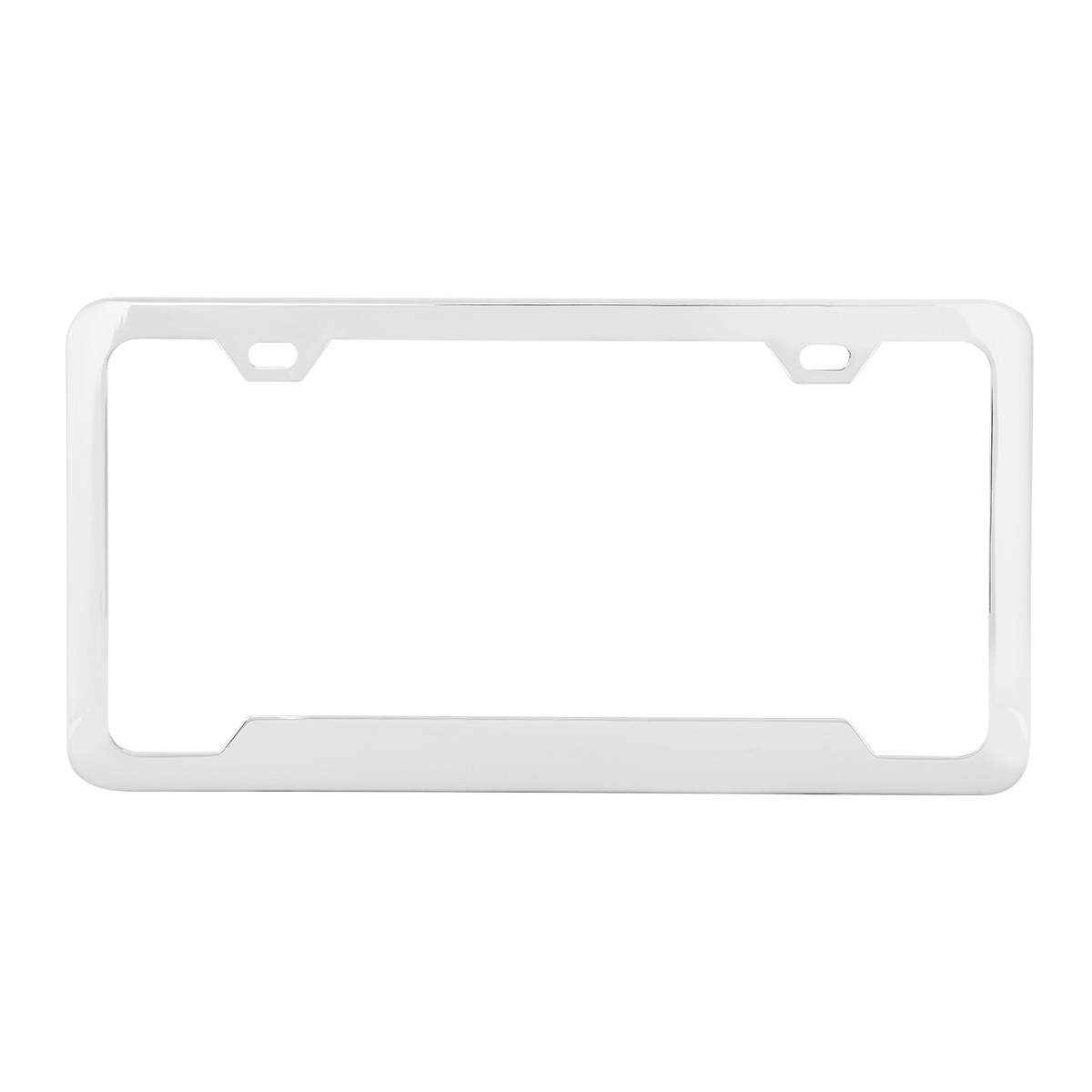 60408 License Plate Frame w/ 2 Holes & Raised Center - Grand General ...