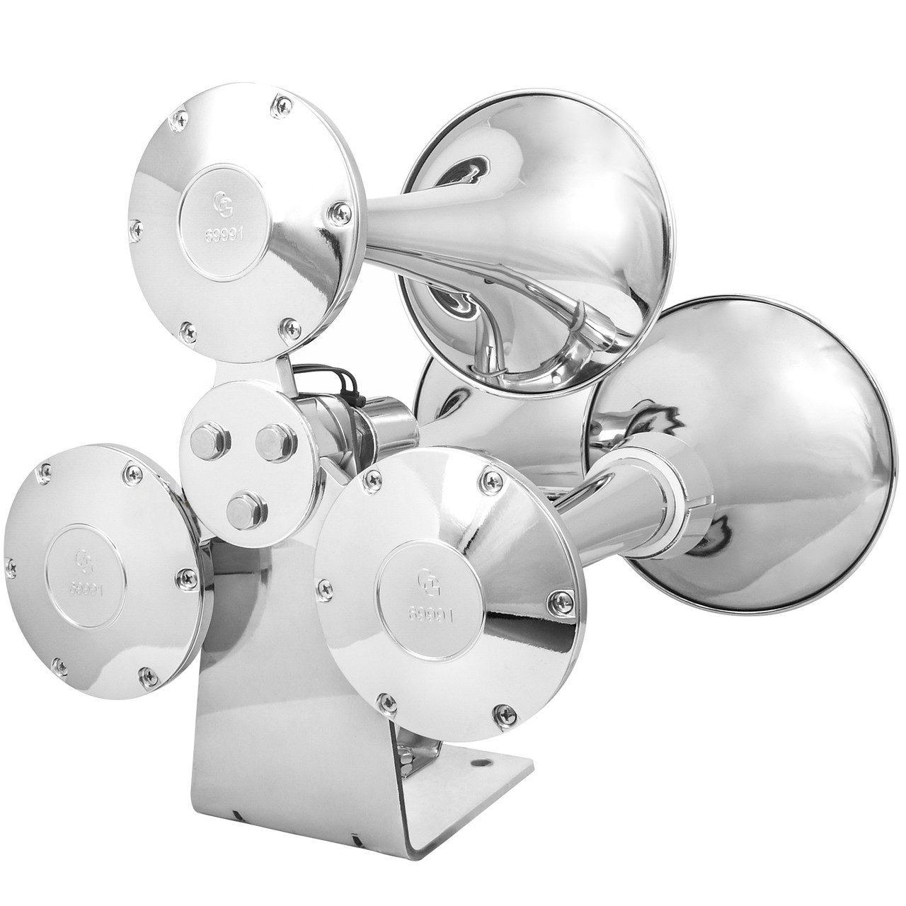 69991 Deluxe Heavy Duty Train Horn - Grand General Accessories LLC