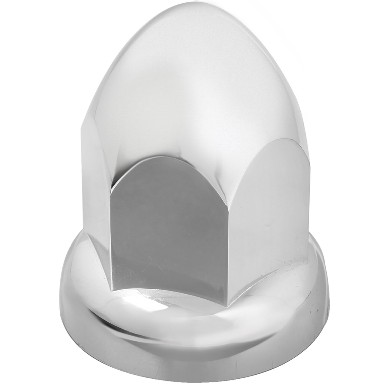 10024 Bullet Chrome Plastic Lug Nut Cover w/ Flange - Grand General ...