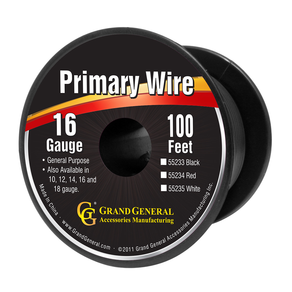 55233 100 Feet Primary Wire - Grand General Accessories LLC