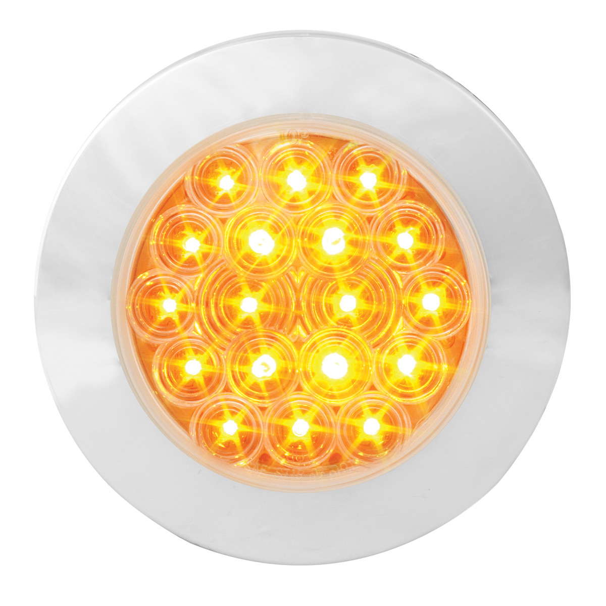 75841 Fleet Series 4" Surface Mount LED Light w/ Twist-On Bezel & 3 ...