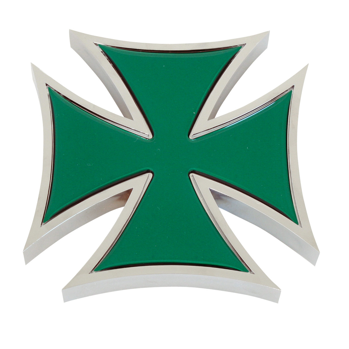 90233 Iron Cross Emblem w/ Color Sticker - Grand General Accessories LLC