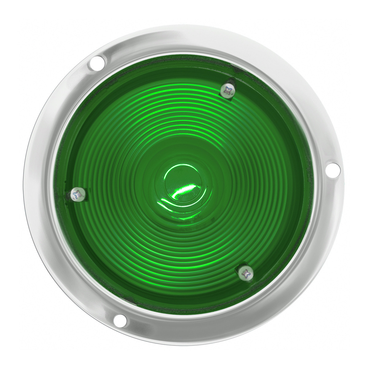 80374 4" Flange Mount Light with Chrome Die Cast Housing - Grand ...