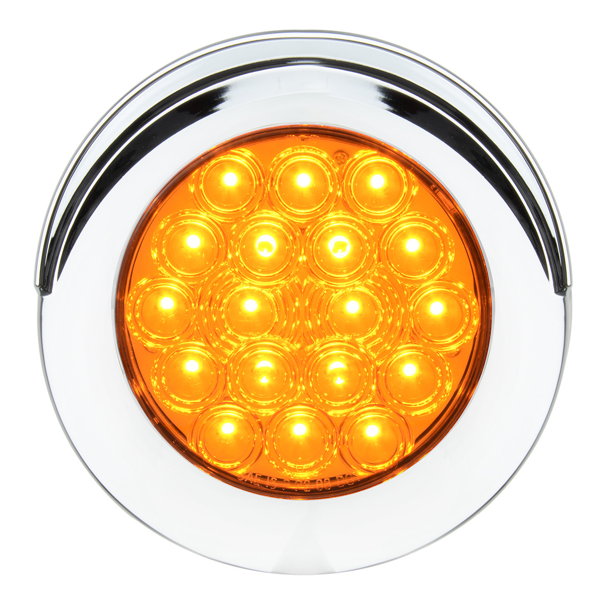 75845 Fleet Series 4" Surface Mount LED Light w/ Twist-On Bezel & 3 ...