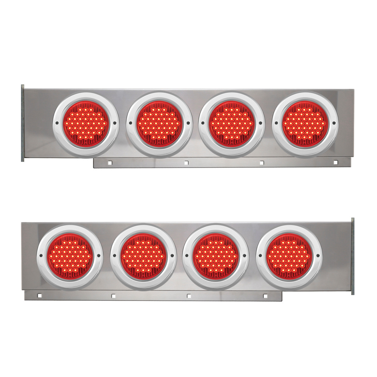 81135 2-Pc Stainless Steel Light Bar - Grand General Accessories LLC