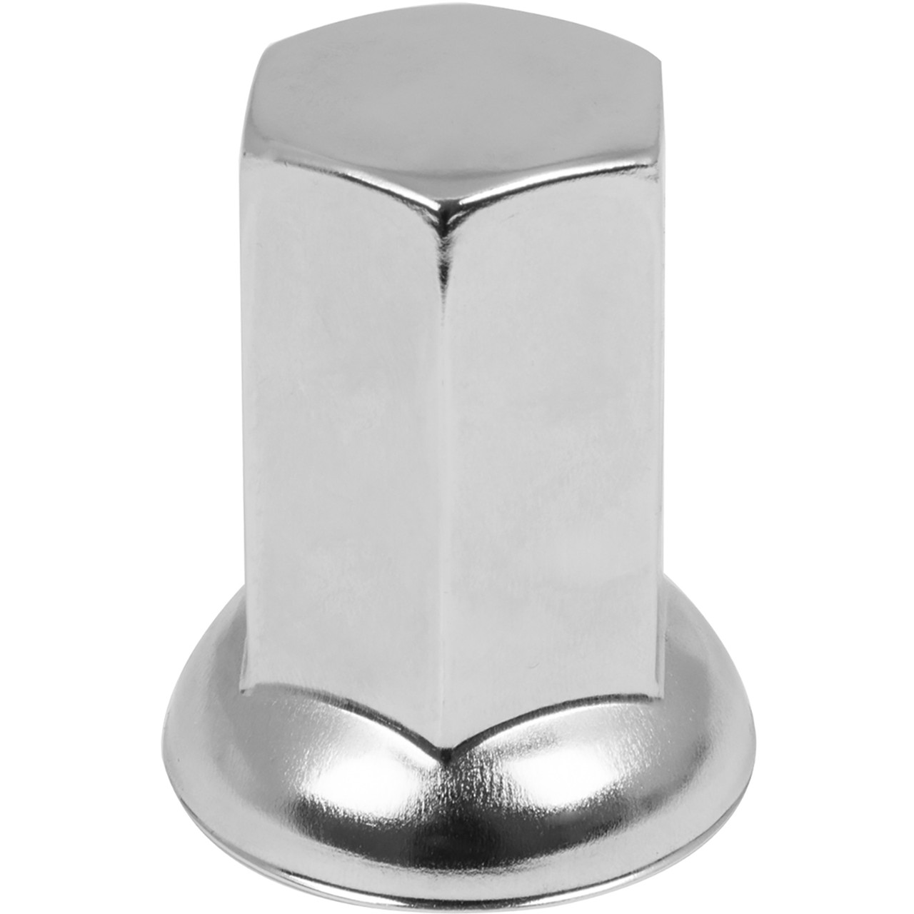 10239 Hex Chrome Steel Cover with Flange - Grand General Accessories LLC
