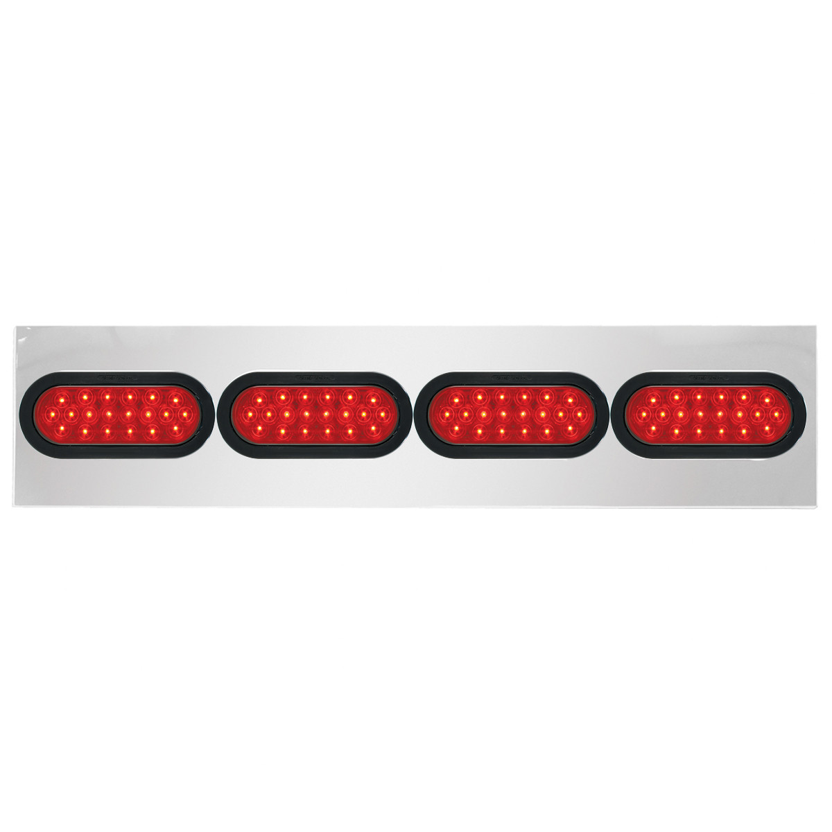 91964 Chrome Plated Steel Rear Light Panel - Grand General Accessories LLC