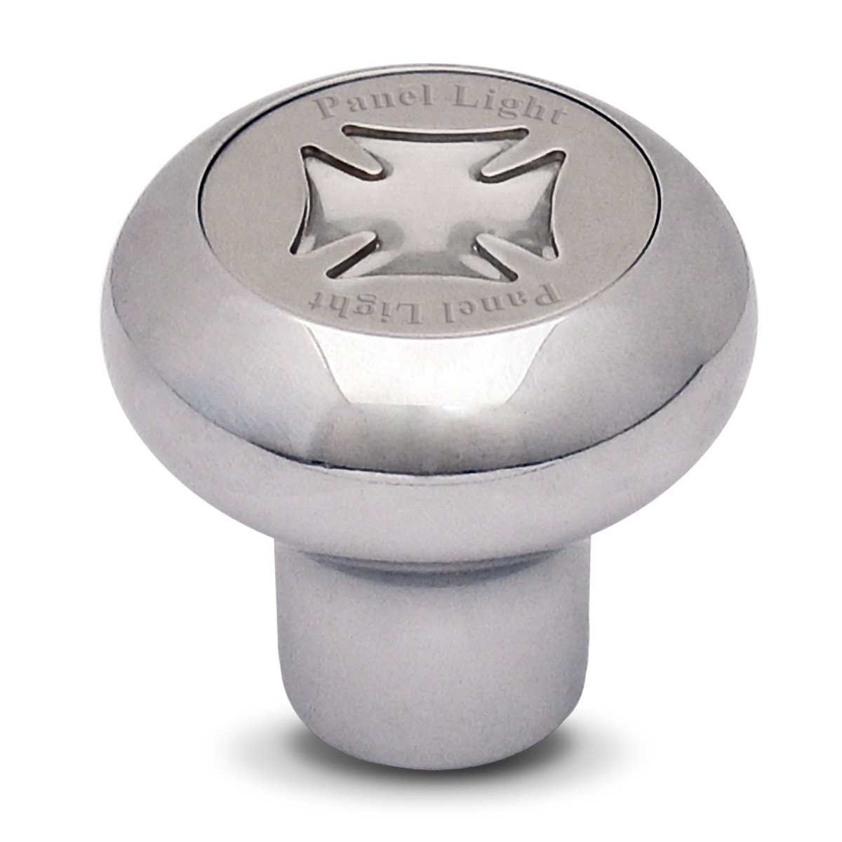 95496 Iron Cross Chrome Dashboard Knob in Gold/Silver - Grand General ...