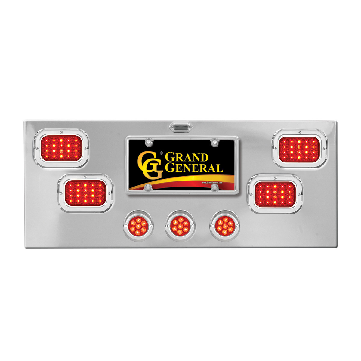 91435 Stainless Steel Rear Center Light Panel - Grand General ...