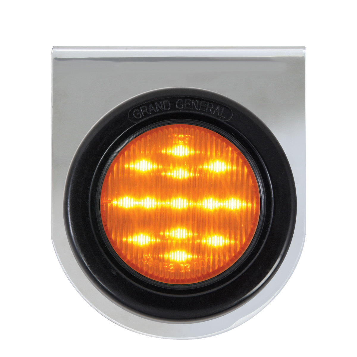 86780 Chrome Steel L Bracket with Single 2-1/2" Round Light - Grand ...