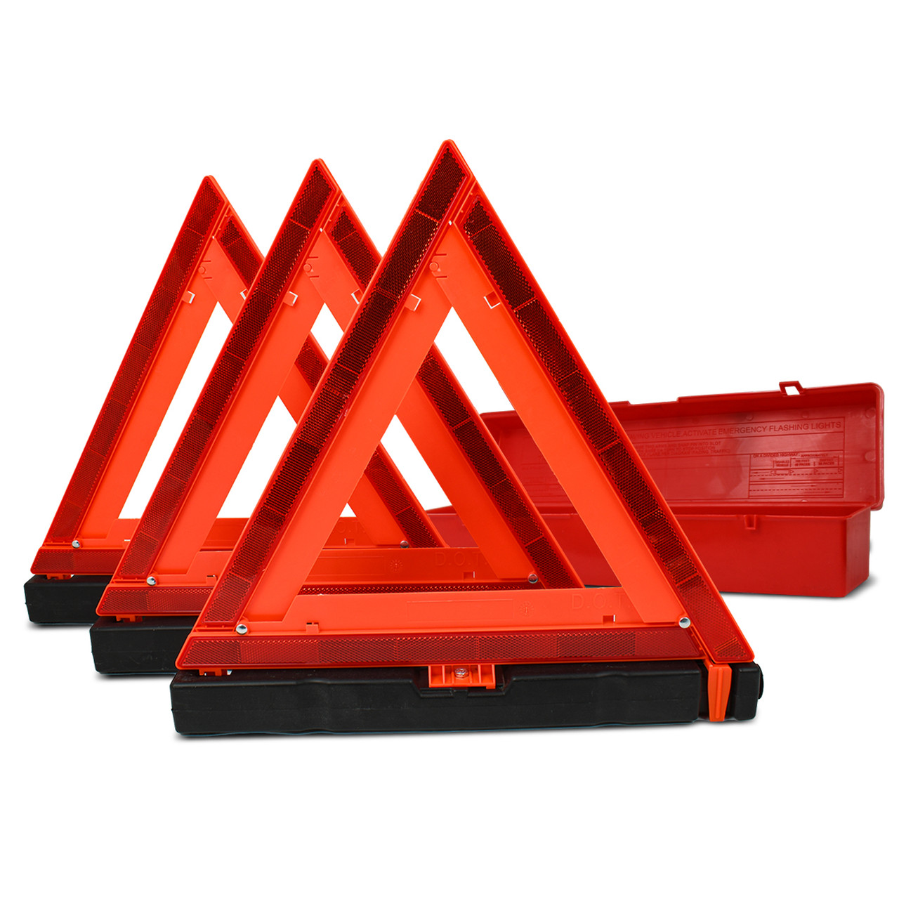 99580 Safety Triangle Warning Kit - Grand General Accessories LLC