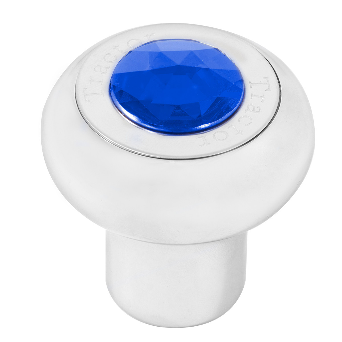 95871 Large Cr Alum Knob w/ SS Tractor/Trailer Plate & Jewel - Grand ...