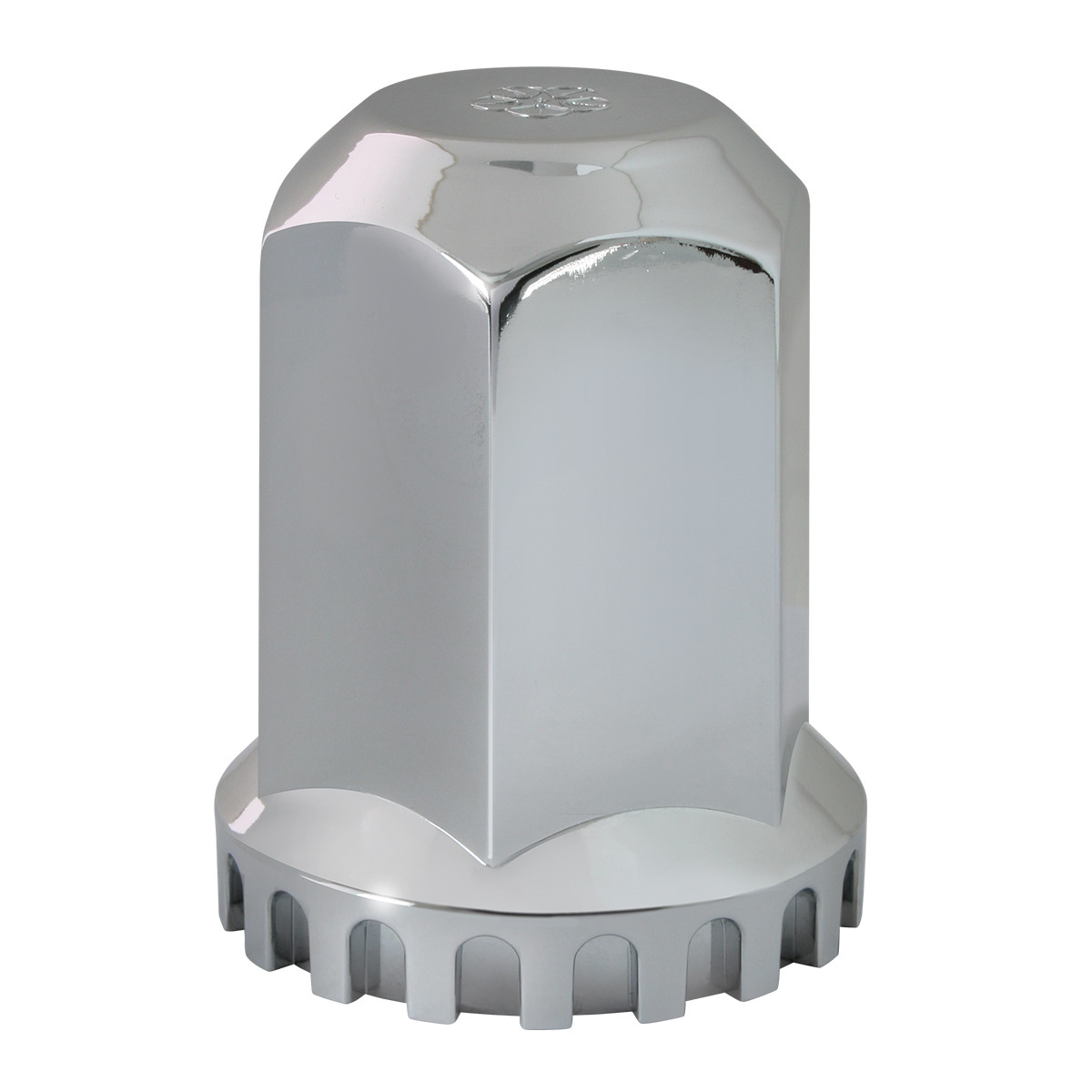 10338SP Lock Tab Flat Top Hex Cr Plastic Lug Nut Cvr w/ Flange - Grand ...