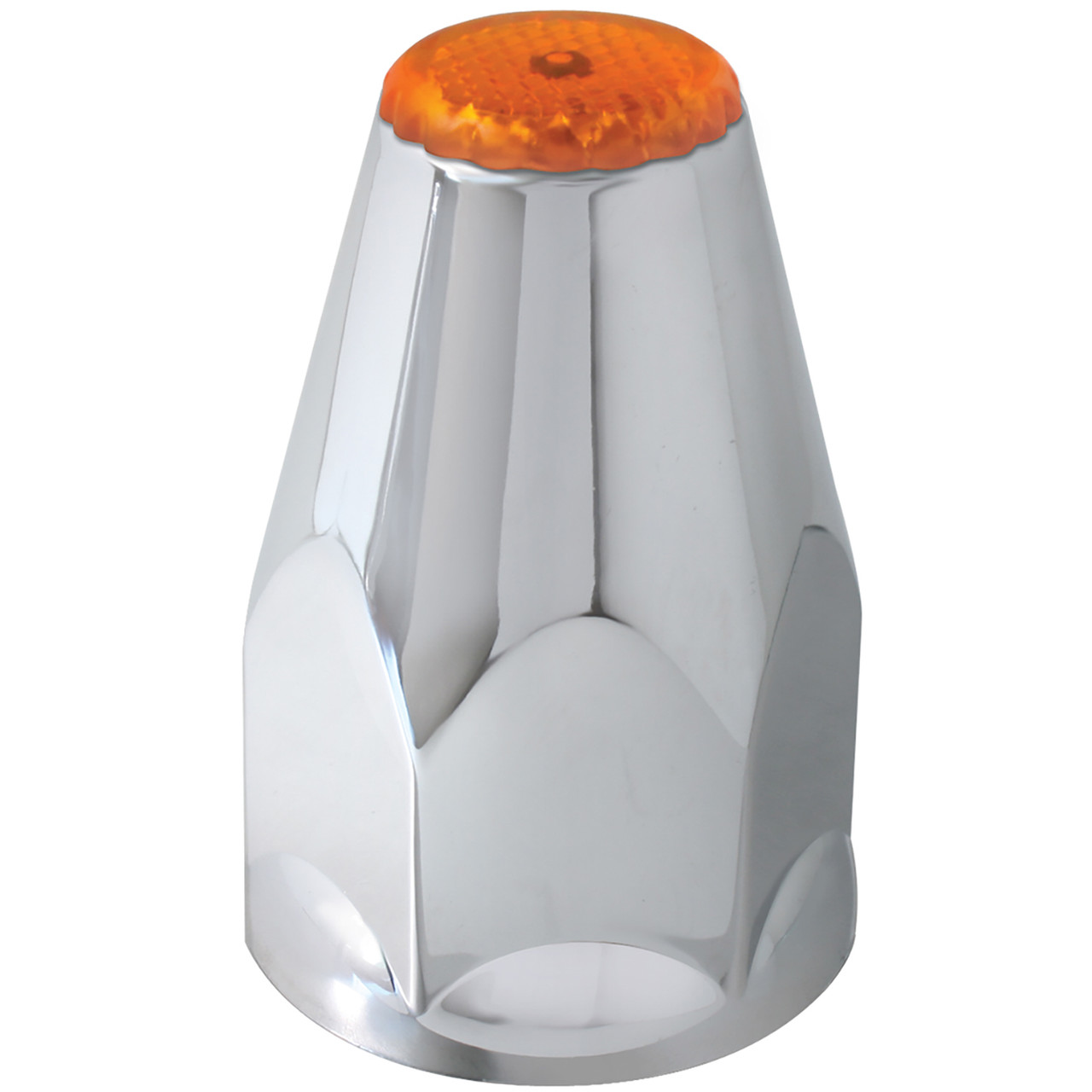 10320 Classic Color Reflector Chrome Plastic Lug Nut Cvr w/ Flange ...