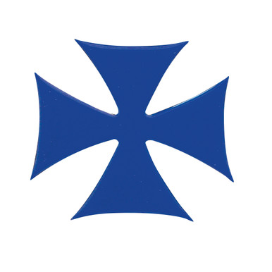 90401 Iron Cross Emblem w/ Color Sticker - Grand General Accessories LLC