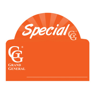 Front Window Tag for Special Product