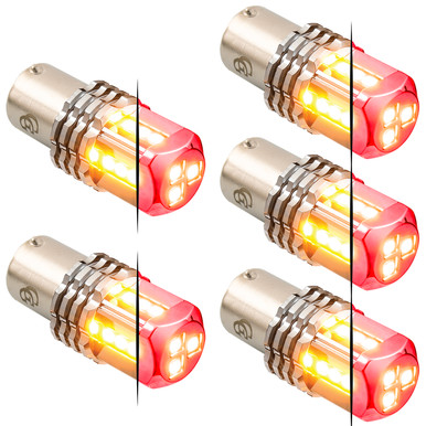 70825 1157 Dual Color LED Bulb - Red Primary - Grand General ...