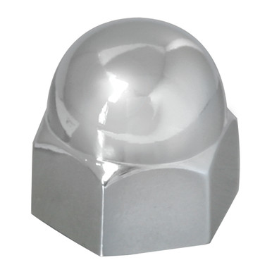 CR. ZINC DIE CAST ACORN PUSH-ON