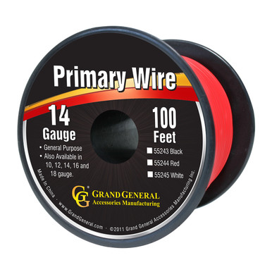 55244 100 Feet Primary Wire - Grand General Accessories LLC